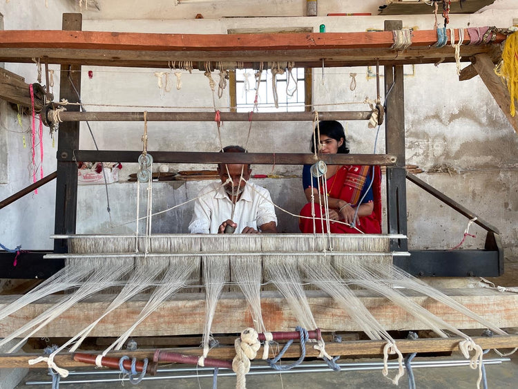 Buy Cotton and Silk Handloom Sarees Online directly from Weavers. – For ...